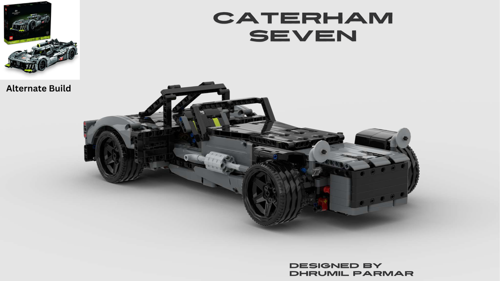 LEGO MOC Caterham Seven LEGO Technic 42156 PEUGEOT 9X8 alternate build ...