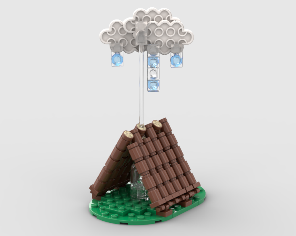 LEGO MOC-193516 Winnie the Pooh Eeyores House by BixBricks ...