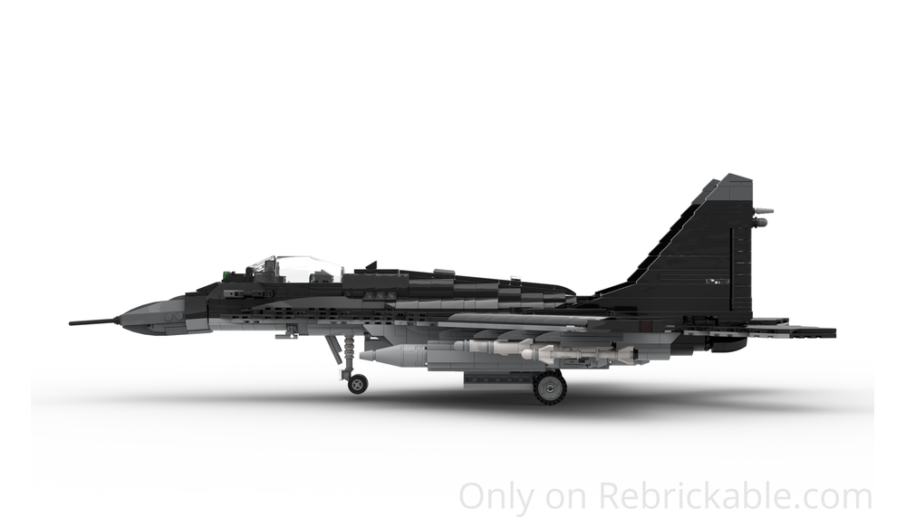 LEGO MOC Mig 35-S (Mig 29 - Modernised) by DipsyM88 | Rebrickable ...
