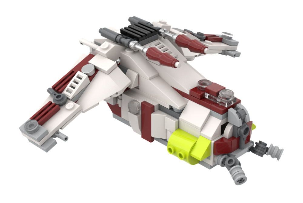 LEGO MOC Midi Republic Gunship LAAT/i (with Opening Doors) by ...