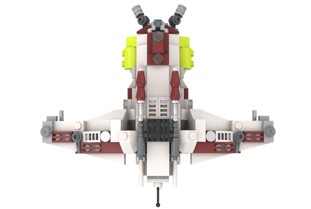 LEGO MOC Midi Republic Gunship LAAT/i (with Opening Doors) by ...