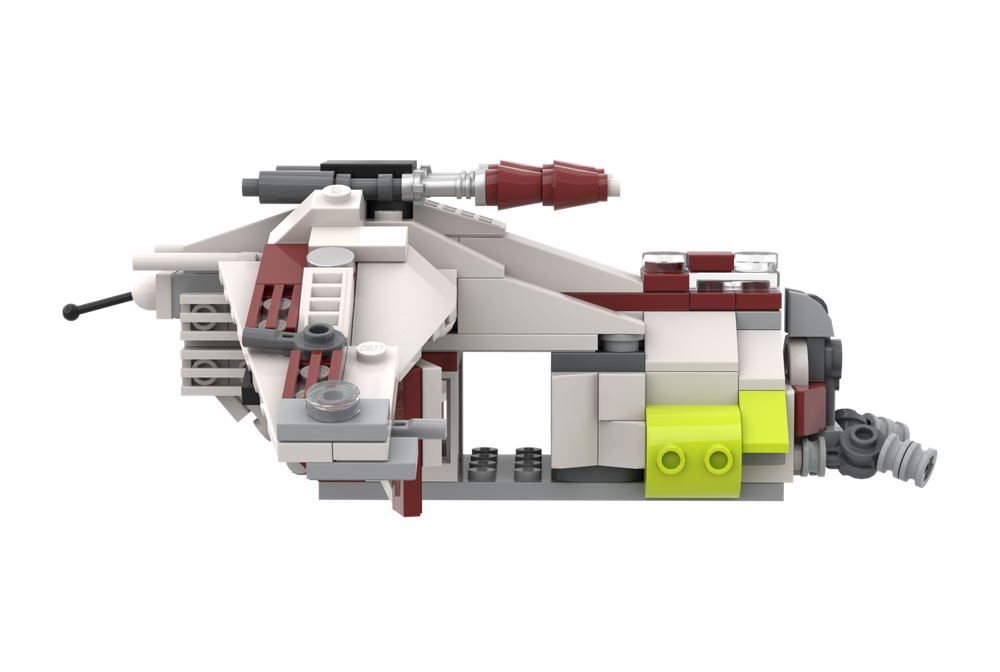 LEGO MOC Mini Republic Gunship LAAT/i (with Opening Doors) by ...