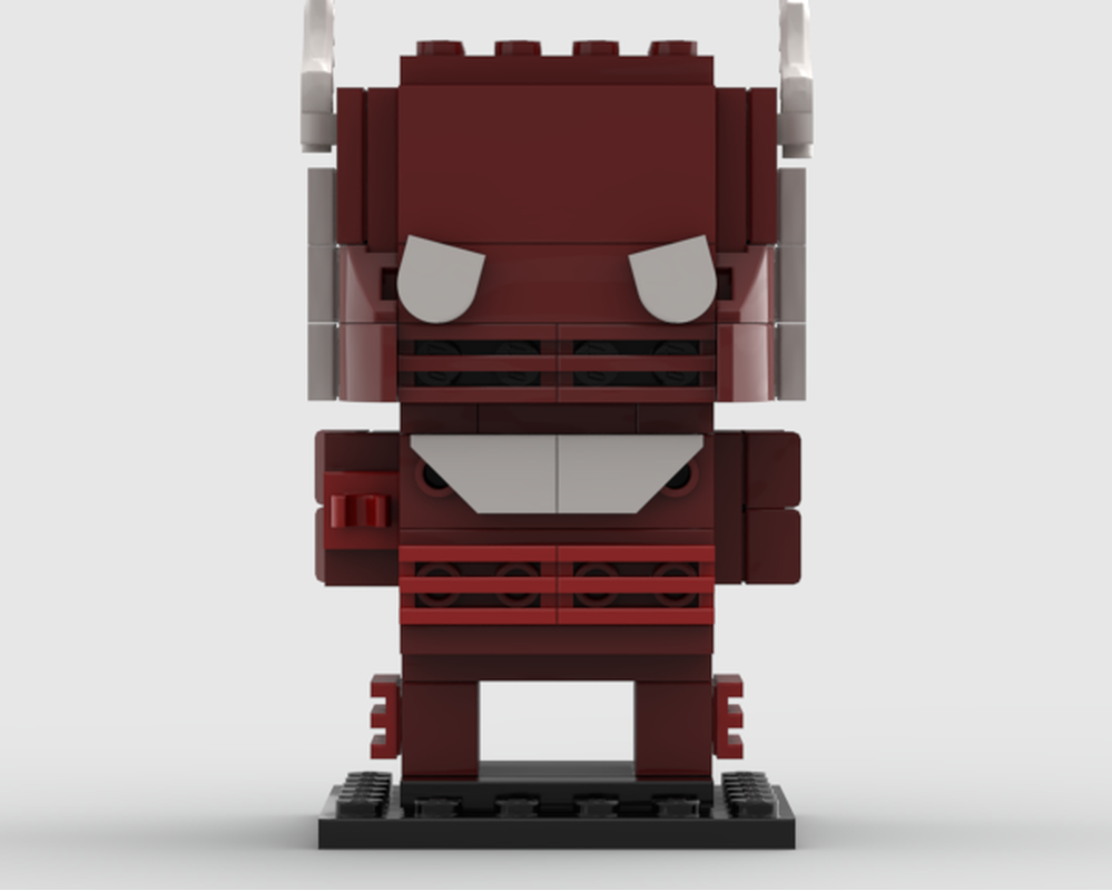 LEGO MOC Red Death Bat man Brickheadz by pixelatedmonke | Rebrickable ...