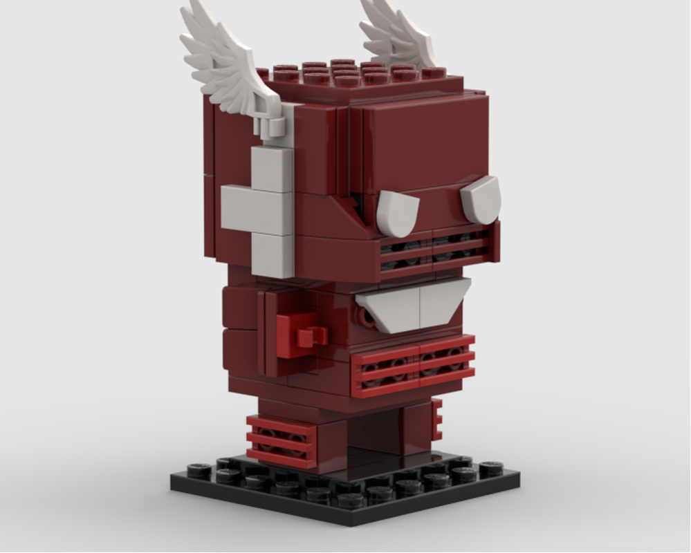 LEGO MOC Red Death Bat man Brickheadz by pixelatedmonke | Rebrickable ...