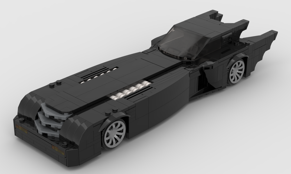 LEGO MOC Batmobile Animated Series V3.3 (finalfinal) by michagerstenberg | Rebrickable - Build ...