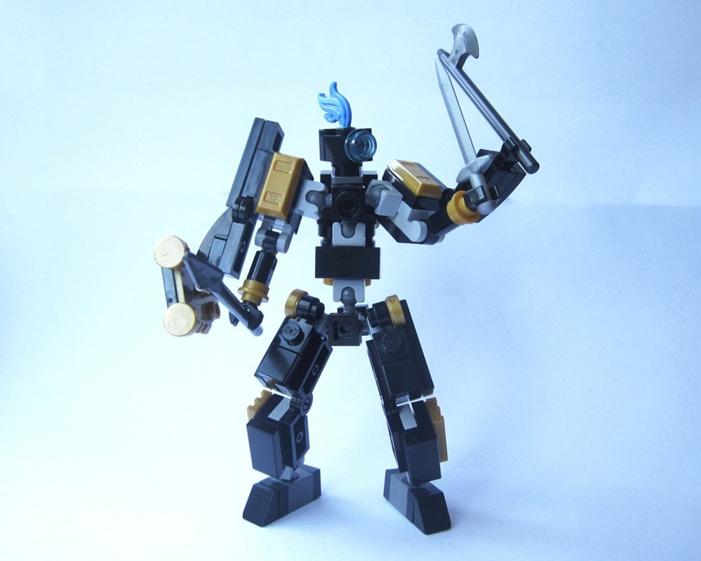 LEGO MOC Robot In Arms: Four Armed Mini Knight Mech by Parzival2045 ...
