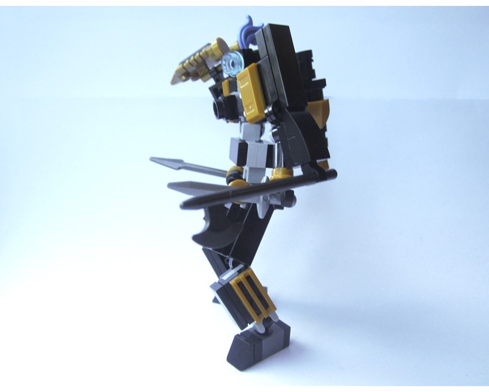 LEGO MOC Robot In Arms: Four Armed Mini Knight Mech by Parzival2045 ...
