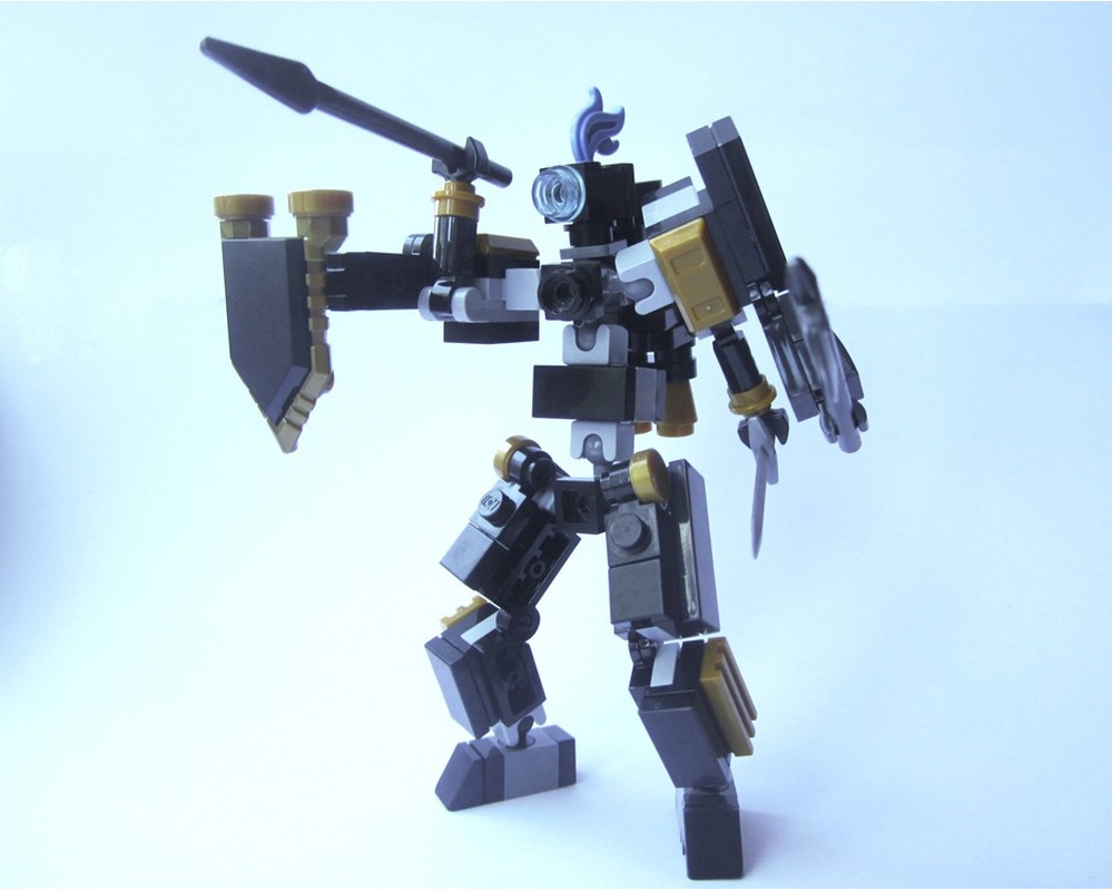 LEGO MOC Robot In Arms: Four Armed Mini Knight Mech by Parzival2045 ...