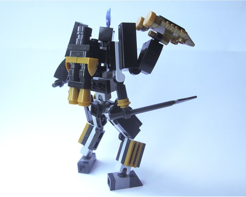 LEGO MOC Robot In Arms: Four Armed Mini Knight Mech by Parzival2045 ...