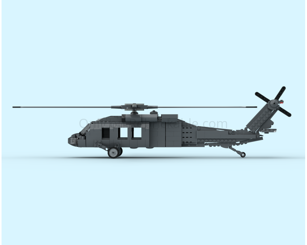 Lego Moc Uh 60 Blackhawk By Ottoch6 Rebrickable Build With Lego