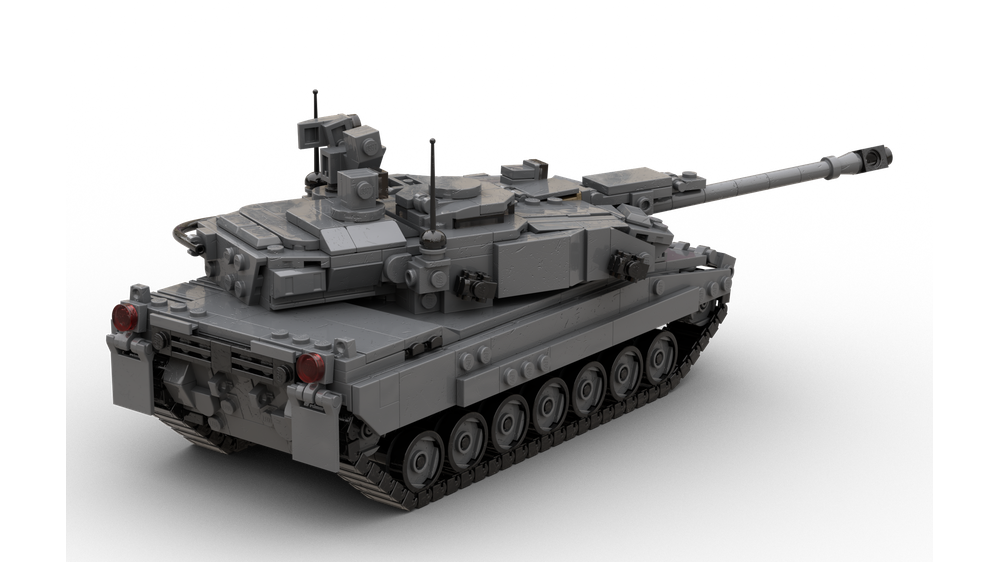 Lego Moc M3a2 Fossa Mbt By Uamoc Rebrickable Build With Lego