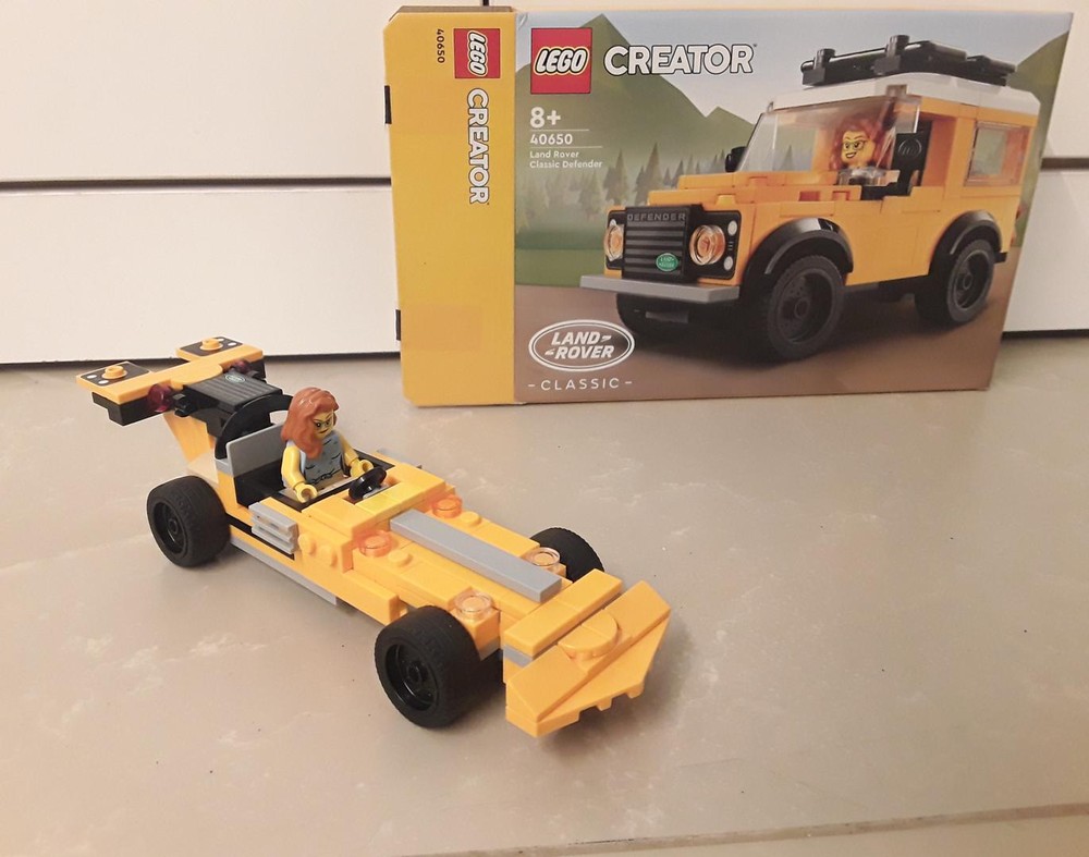 LEGO MOC 40650 - F1 car by LegoOri | Rebrickable - Build with LEGO