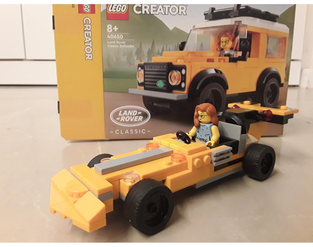 Lego Moc 40650 F1 Car By Legoori Rebrickable Build With Lego