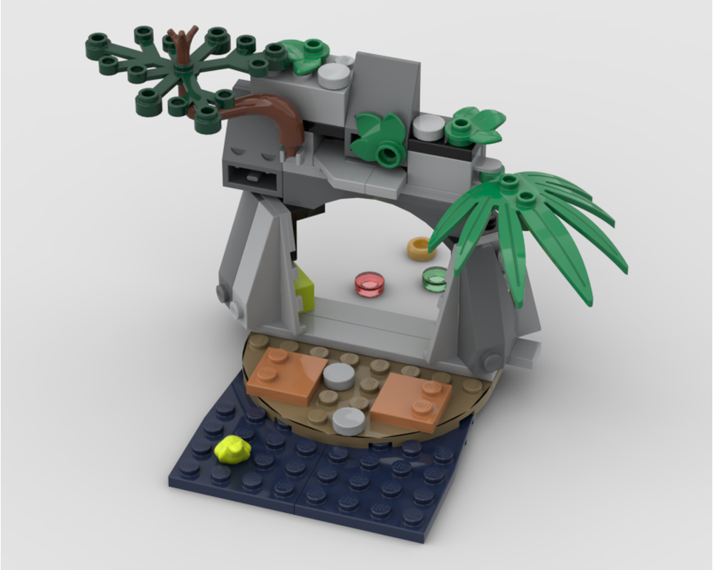 Lego Moc Escape From Lost Island By Merdeuxd2 Rebrickable Build