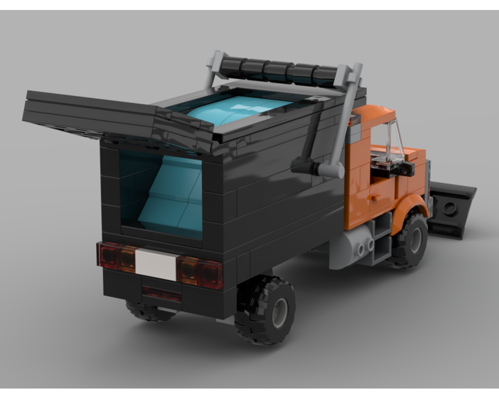 LEGO MOC Snow Plow by leeggoo_Creator | Rebrickable - Build with LEGO