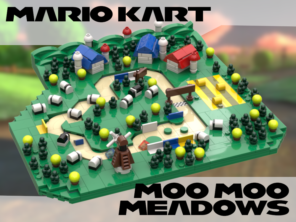 LEGO MOC Moo Moo Meadows by tacotaco64™️ | Rebrickable - Build with LEGO