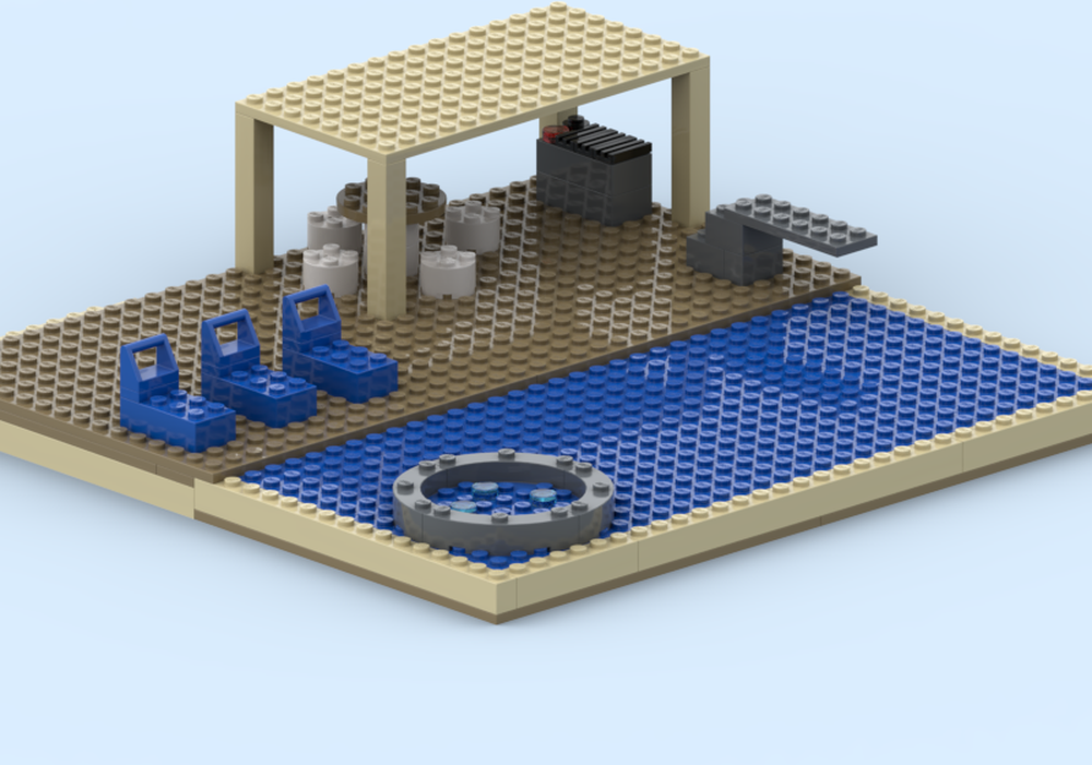 LEGO MOC Pool by WILD_BLUEY | Rebrickable - Build with LEGO