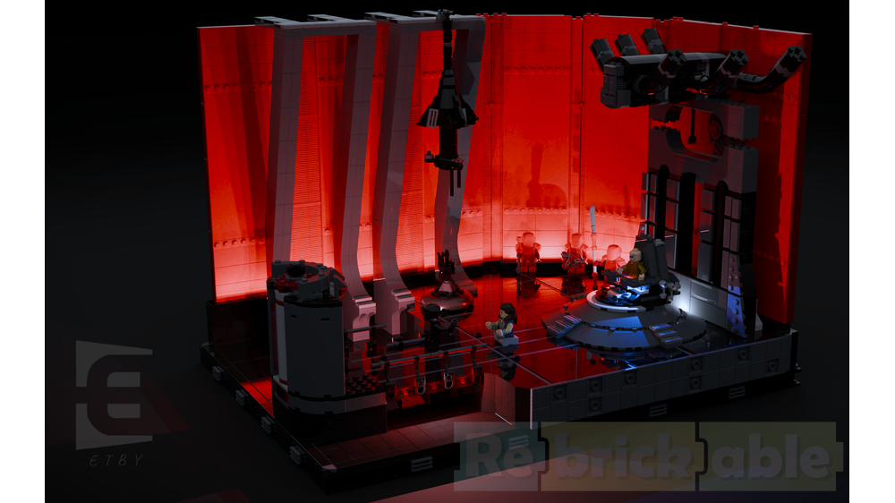 LEGO MOC Snoke's Throne Room - 75216 EXPANSION MOD by ETBYbrickz ...