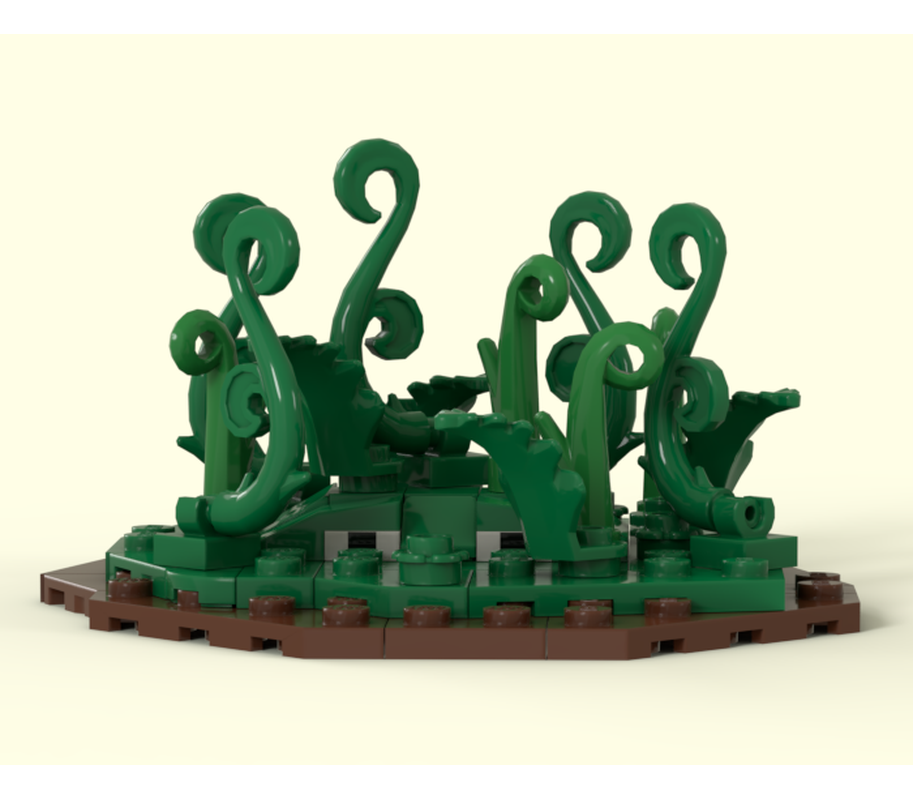 LEGO MOC PvZ Garden Warfare - Spikeweed by legobičas | Rebrickable ...