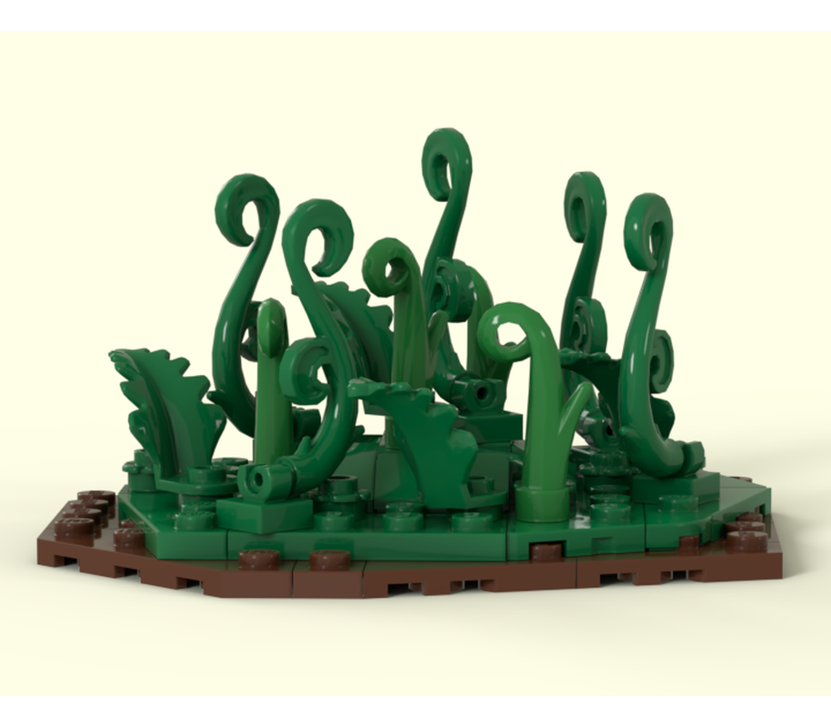LEGO MOC PvZ Garden Warfare - Spikeweed by legobičas | Rebrickable ...