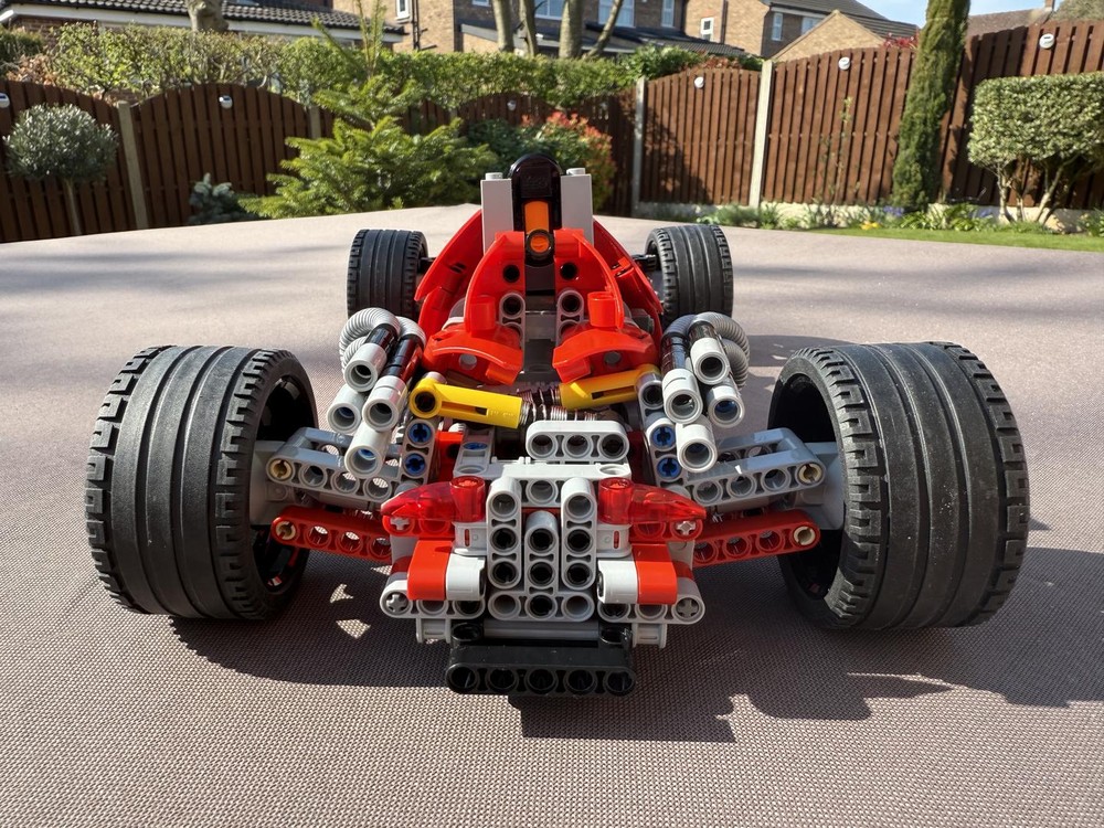 LEGO MOC-193603 Vintage F1 by s90sml | Rebrickable - Build with LEGO