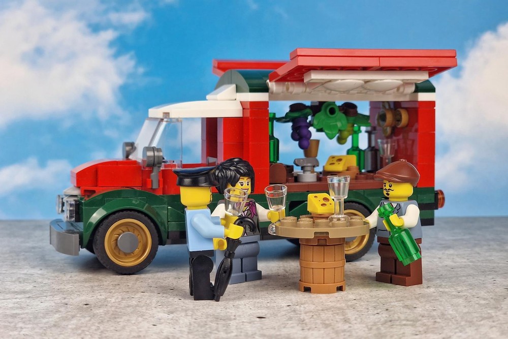LEGO MOC The Winemaker - Wine Tasting by nevertooold68 | Rebrickable ...