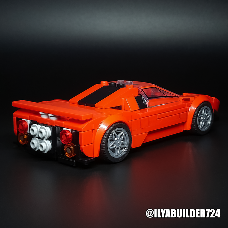 LEGO MOC 76934 Pagani Zonda by ilyabuilder724 | Rebrickable - Build ...