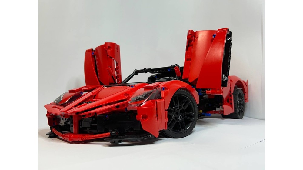 Lego Moc 42125 Ferrari Laferrari 110 Alternate Build By Lemberg