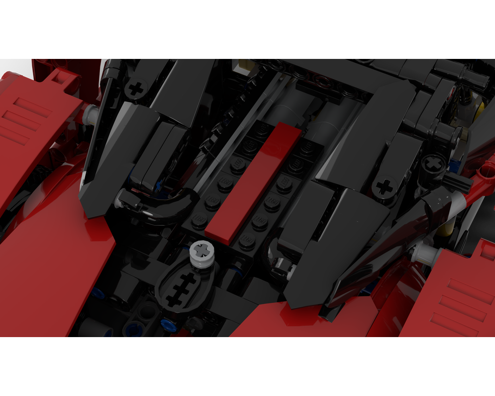 LEGO MOC 42125 Ferrari LaFerrari - 1:10 - alternate build by lemberg ...
