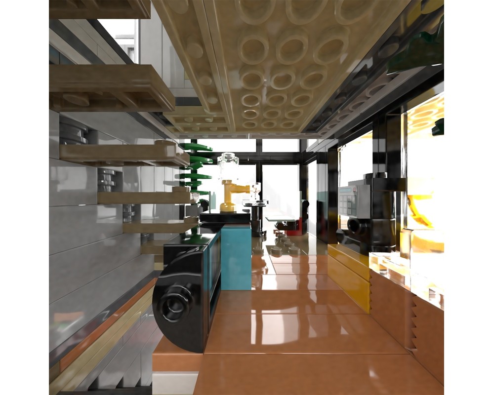 LEGO MOC Financial Center by BrickAtive | Rebrickable - Build with LEGO