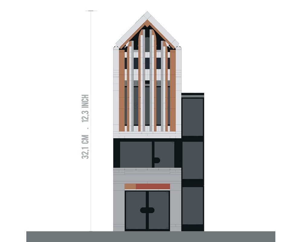 LEGO MOC Financial Center by BrickAtive | Rebrickable - Build with LEGO