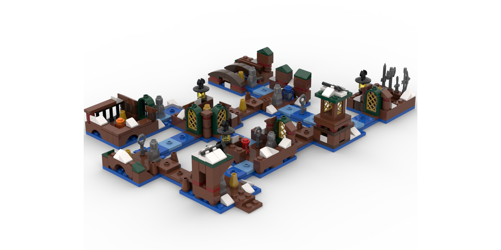 Lego Moc Heroica Esgaroth By Cegeha Elbe Rebrickable Build With Lego