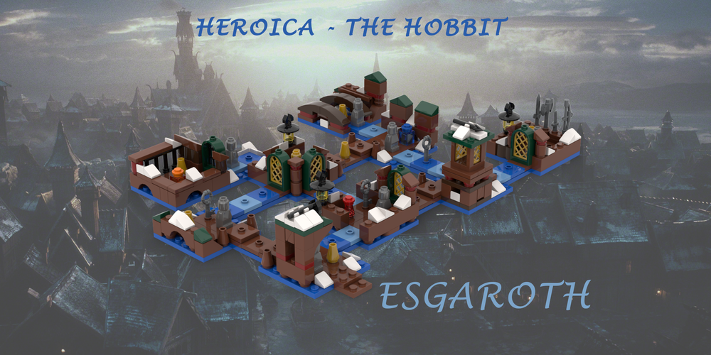 LEGO MOC Heroica - Esgaroth by Cegeha Elbe | Rebrickable - Build with LEGO