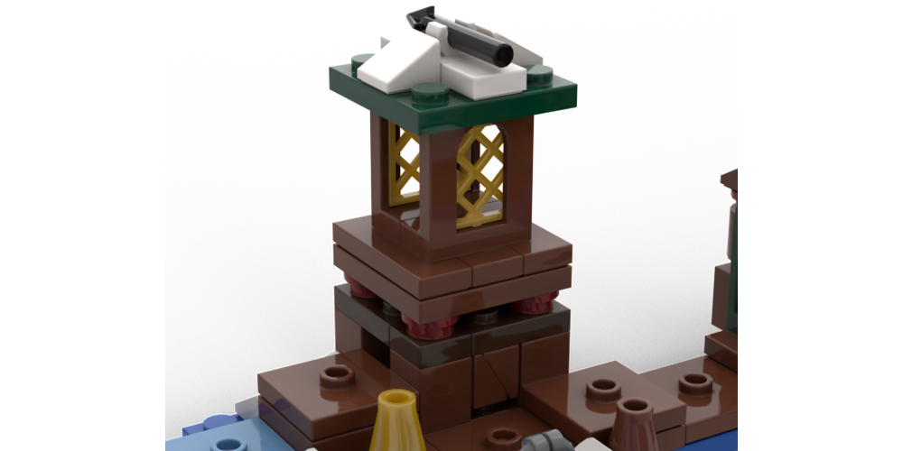 Lego Moc Heroica Esgaroth By Cegeha Elbe Rebrickable Build With Lego