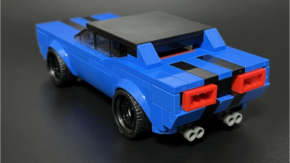 LEGO MOC Dodge challenger 7 stud by ZealotLego | Rebrickable - Build ...