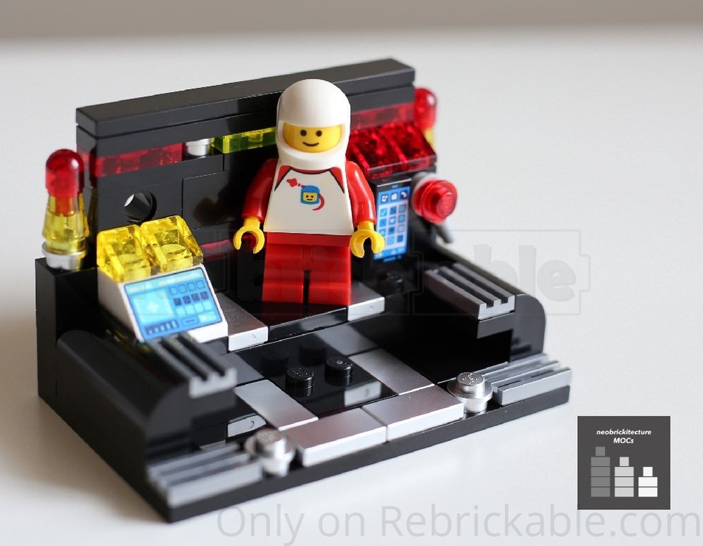 LEGO MOC Spaceship Minifigure Habitat by neobrickitecture | Rebrickable ...