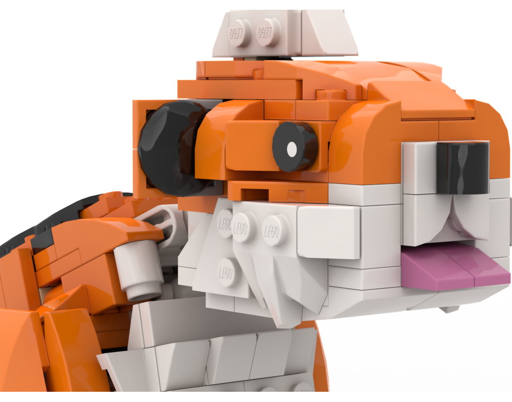 LEGO MOC 31129 Growlithe by Mmonk13 | Rebrickable - Build with LEGO