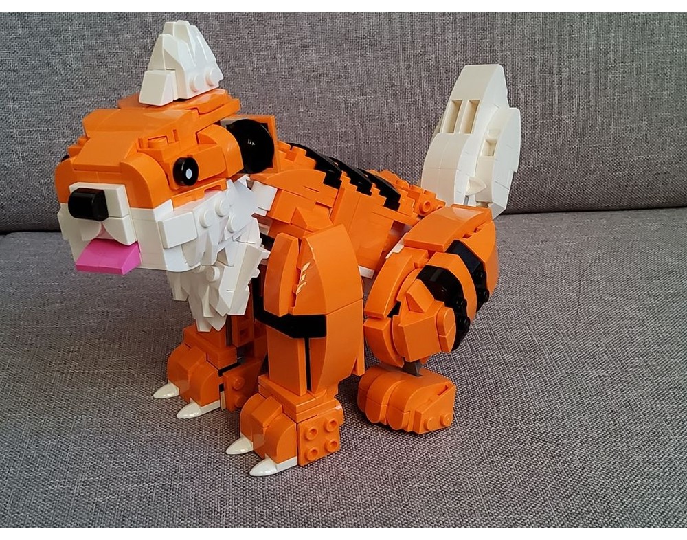 LEGO MOC 31129 Growlithe by Mmonk13 | Rebrickable - Build with LEGO