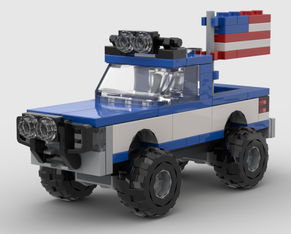 LEGO MOC Chevy Squarebody (Not Minifig Scale) by Caroholic ...