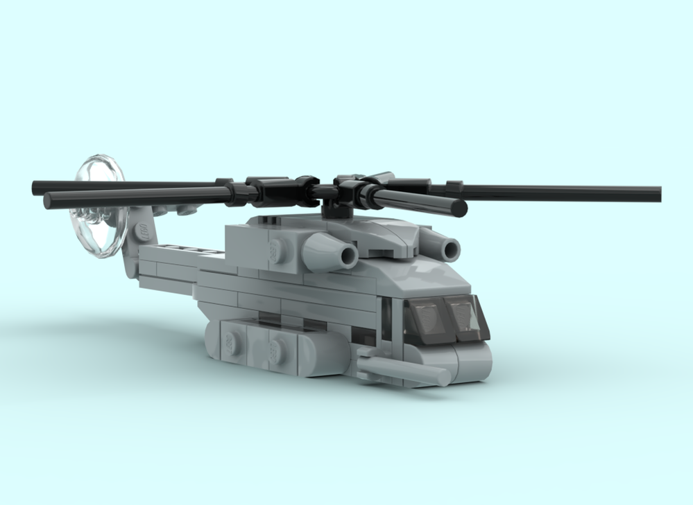 LEGO MOC sea stallion micro scale by stupidman | Rebrickable - Build ...