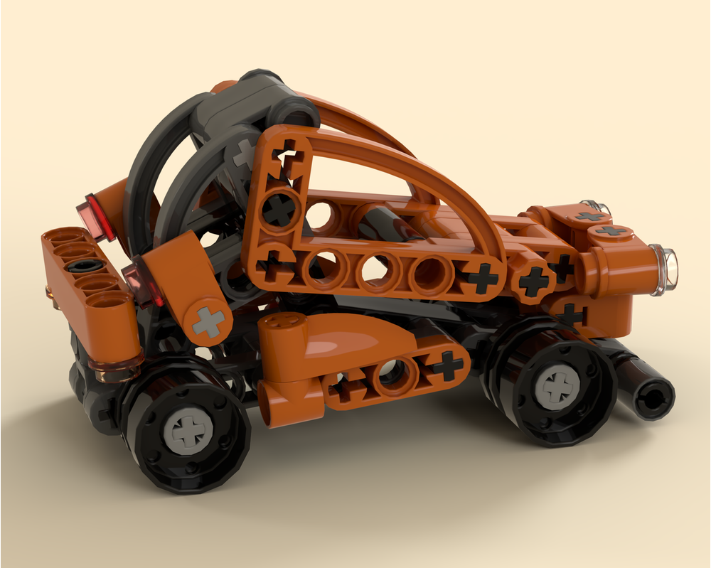 Lego Moc Tiny Technic Tourer 2024 Reissue By 5imon Rebrickable