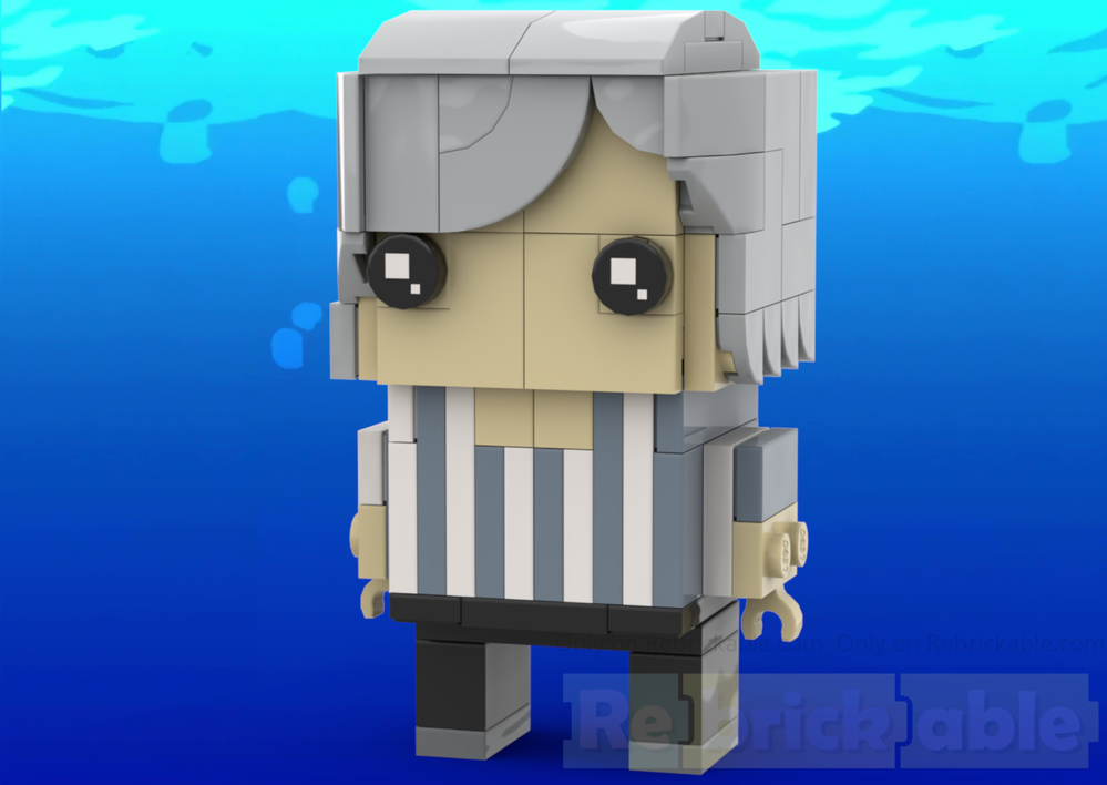 LEGO MOC Persona 3 Akinari Kamiki BrickHead by goldengamer72 ...