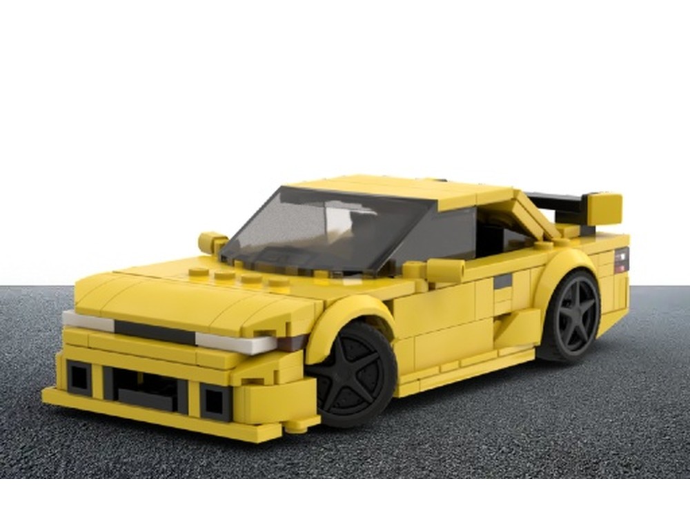 LEGO MOC Nissan Silvia S13 240sx by N_LegoGarage | Rebrickable - Build ...
