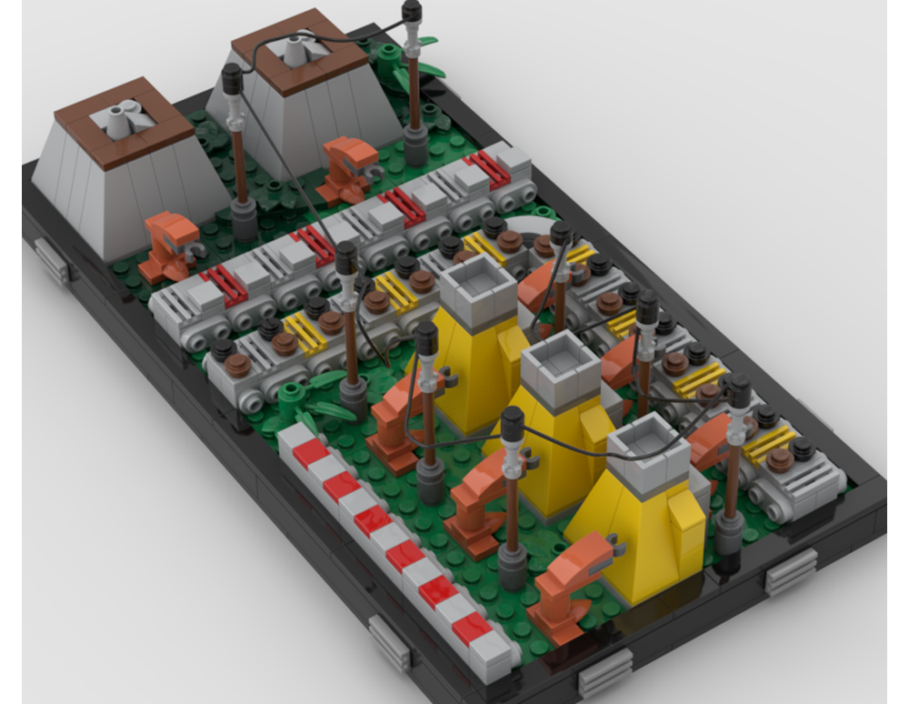 LEGO MOC Factorio Diorama by M4rcq | Rebrickable - Build with LEGO