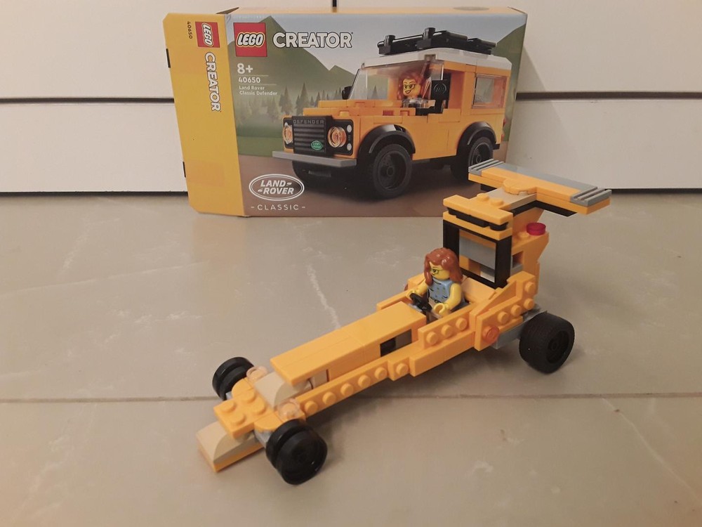 LEGO MOC 40650 - Dragster by LegoOri | Rebrickable - Build with LEGO