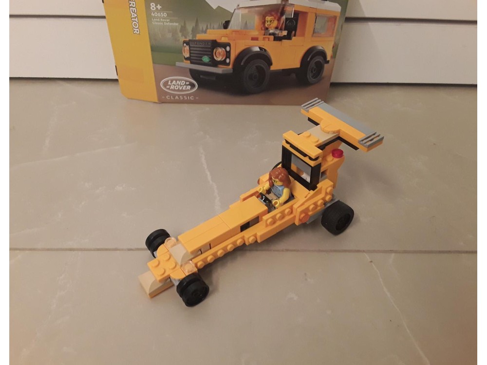 Lego Moc 40650 Dragster By Legoori Rebrickable Build With Lego