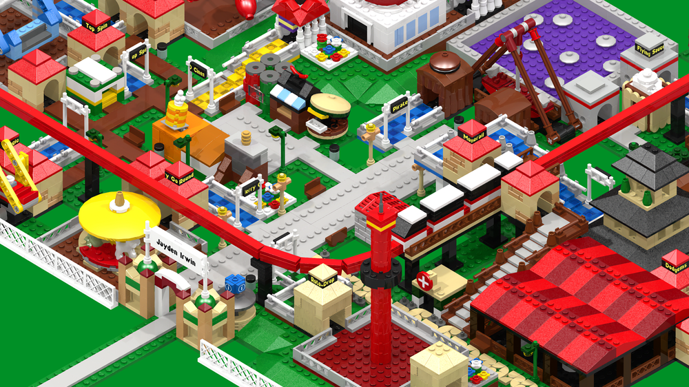 LEGO MOC Modular Mini Roller Coaster Tycoon by JaydenIrwin ...