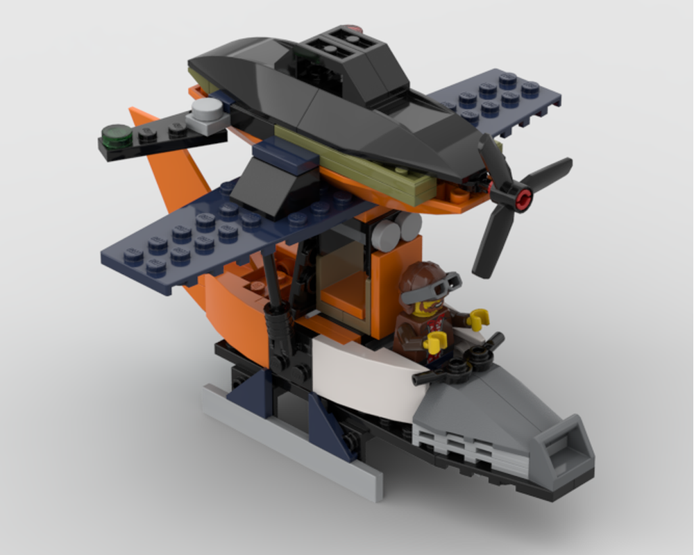 LEGO MOC-193655 Alternative plane by merdeuxd2 | Rebrickable - Build ...