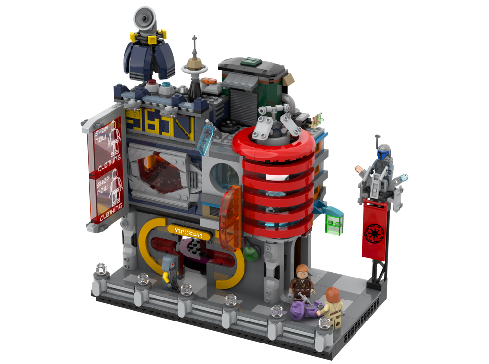 LEGO MOC Zam's Death on Coruscant by JaydenIrwin | Rebrickable - Build with LEGO