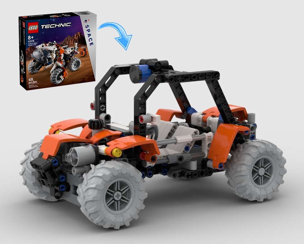 Lego Moc Dune Buggy 42178 Alternative By Erikgs Rebrickable Build